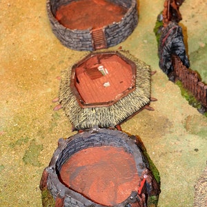Dnd Celtic Homestead Cottage Shack Village Tabletop Scatter Terrain RPG ...