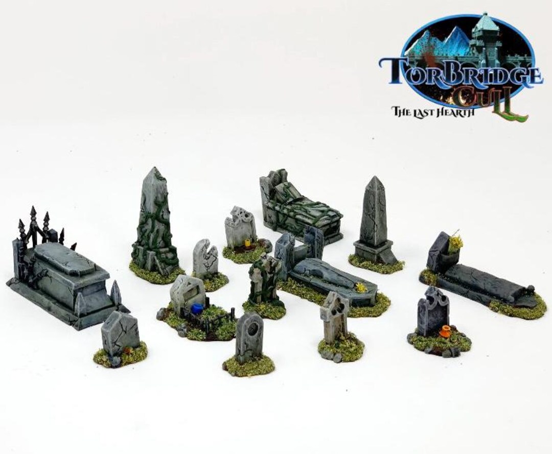 Dnd Gravestones Cemetery Headstones Scatter Torbridge Cull Tabletop ...