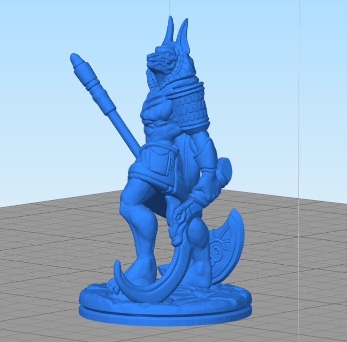 Dnd Anubis Jackalwere Egyptian God Arabian Persian Stargate - Etsy