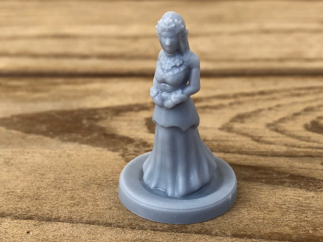 Female Elven Bride Resin Miniature Wedding Ceremony Marriage Elf Maiden ...