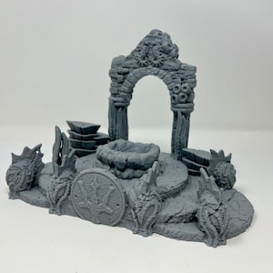 Dnd Merfolk Hall Entrance Atlantis Underwater Grotto Mermaid City ...