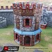 Dnd Ironhelm Dwarven Outpost Fortress Dwarf Building Tower - Etsy