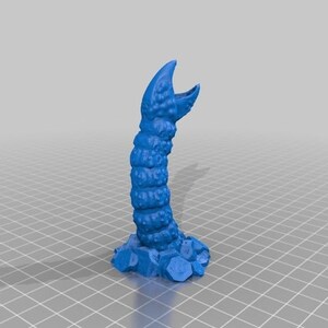 Dnd Giant Maw Ambush Monster Underground Creature Tentacles 28mm ...