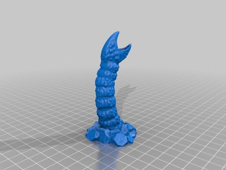 Dnd Giant Maw Ambush Monster Underground Creature Tentacles - Etsy