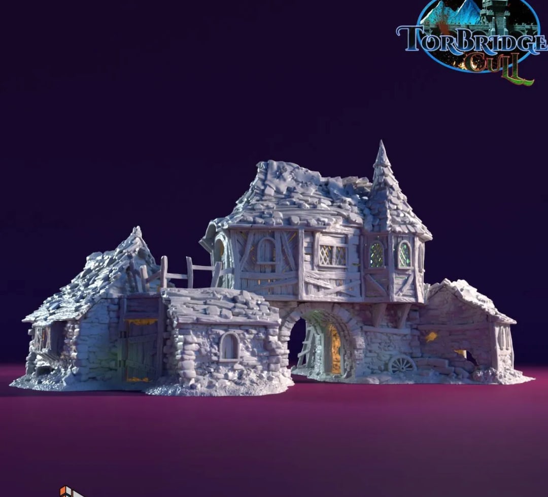 Dnd Slum Tenement A Ghetto Shantytown District Medieval Tabletop ...