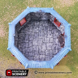 Dnd Ironhelm Dwarven Outpost Fortress Dwarf Building Tower Tabletop ...