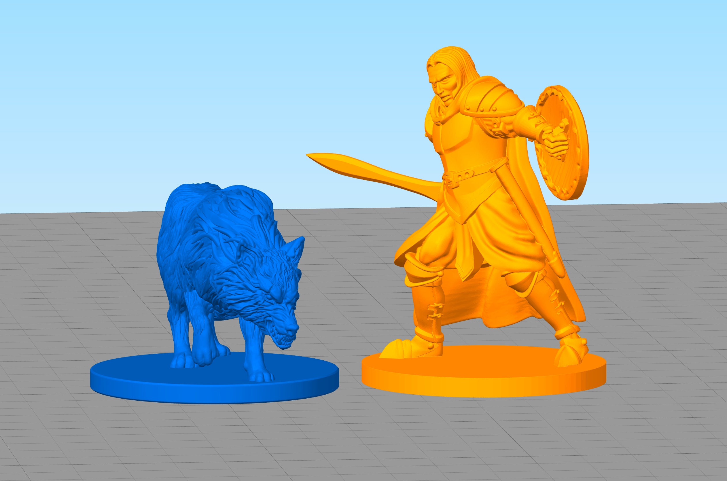 Dnd Wolf 28mm RESIN Animal Miniatures Pathfinder Dungeons - Etsy UK