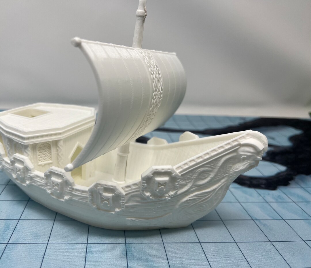 Dnd Dwarven Boat Ship Vessel Mountain King Dwarf Mining City Scatter ...