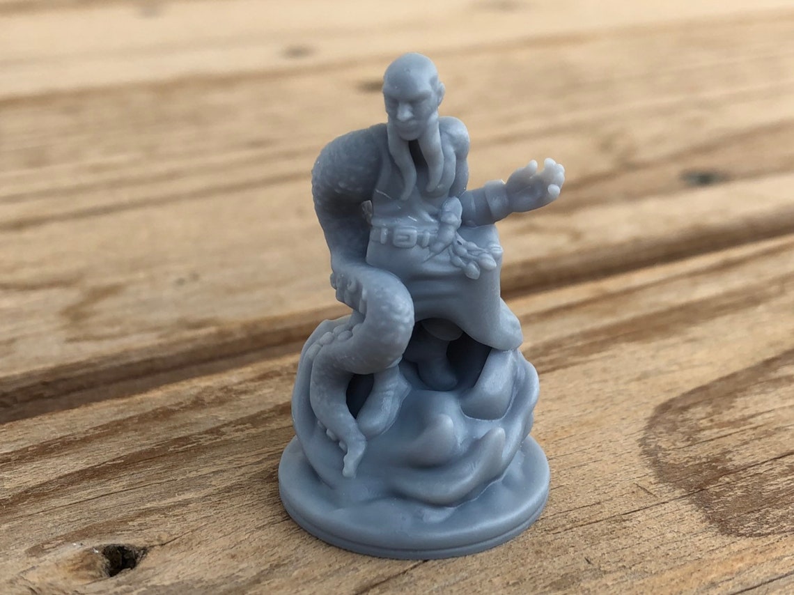 Dnd Kraken Priest 28mm RESIN Miniature Tabletop Terrain RPG - Etsy