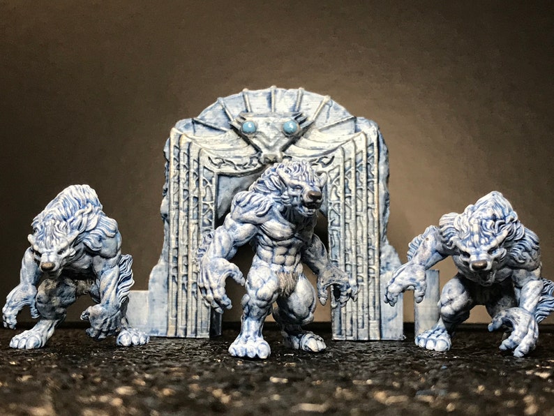 Dnd Spider Archway Underdark Evil Tabletop Terrain Miniature - Etsy