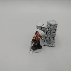 Dnd Crypt Tomb Spiral Stairs Mausoleum Staircase- 28mm Tabletop Scatter ...