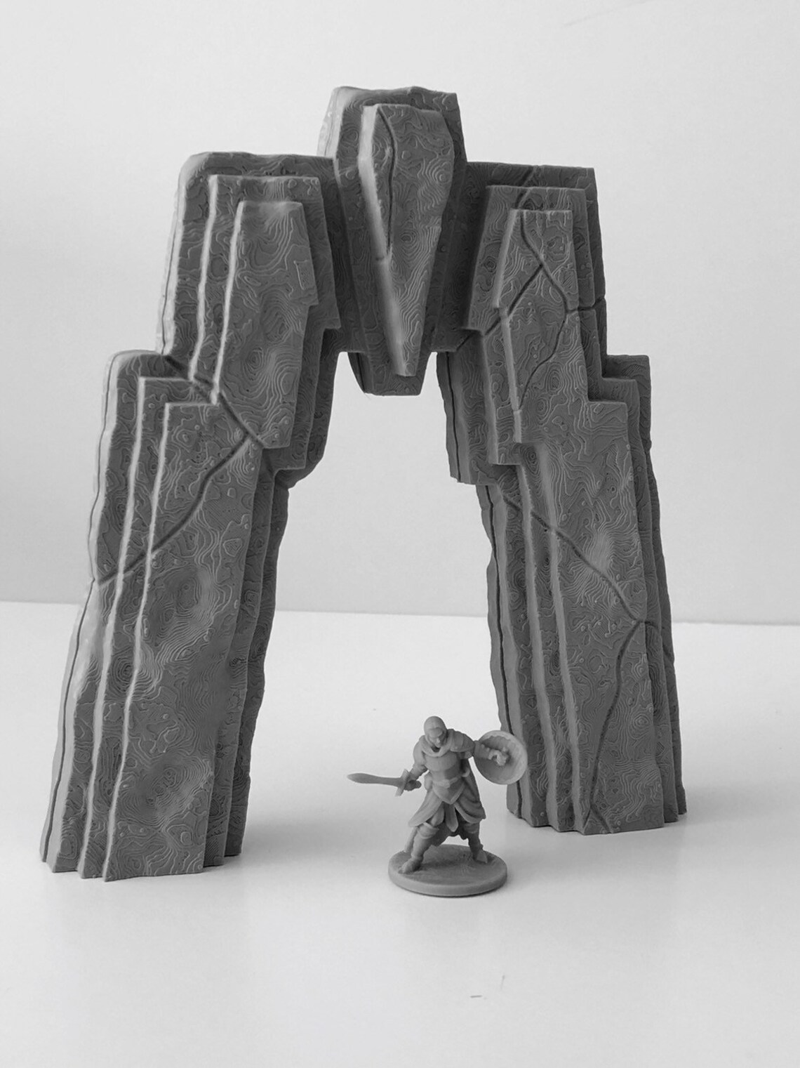 Dnd Large Ancient Stone Archway 28mm Tabletop Terrain - Etsy