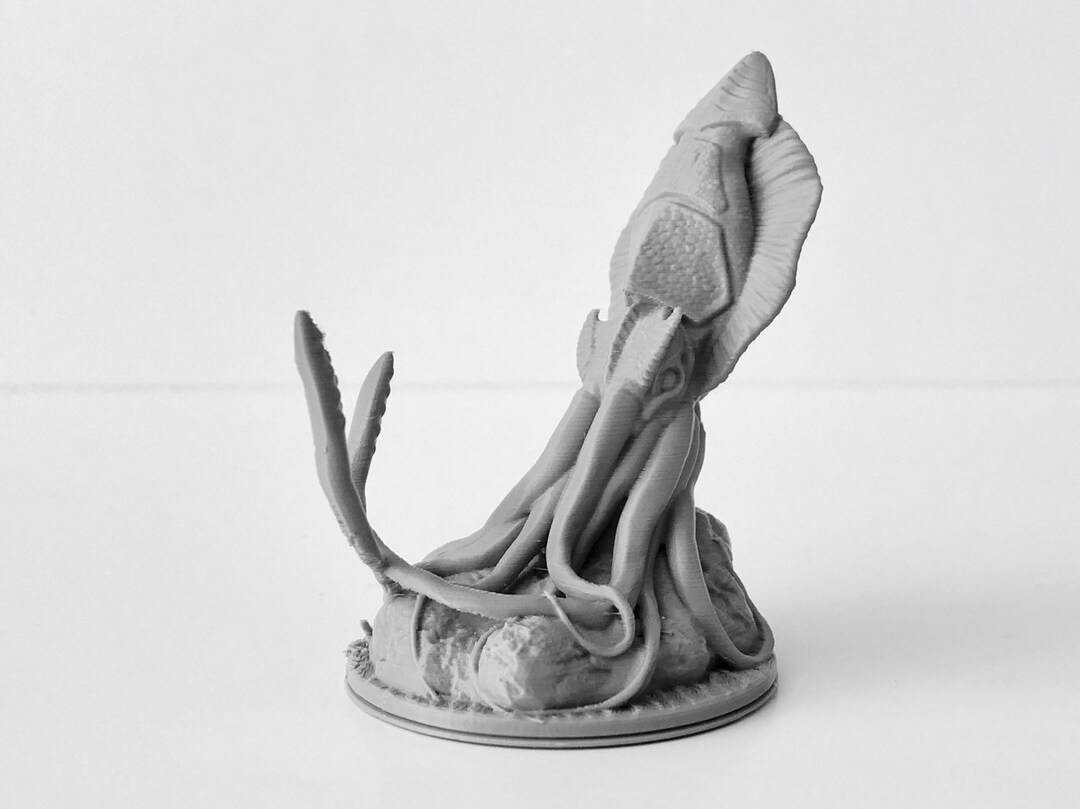 Dnd Giant Squid Octopus Sealife Tabletop Scatter Terrain RPG Games ...