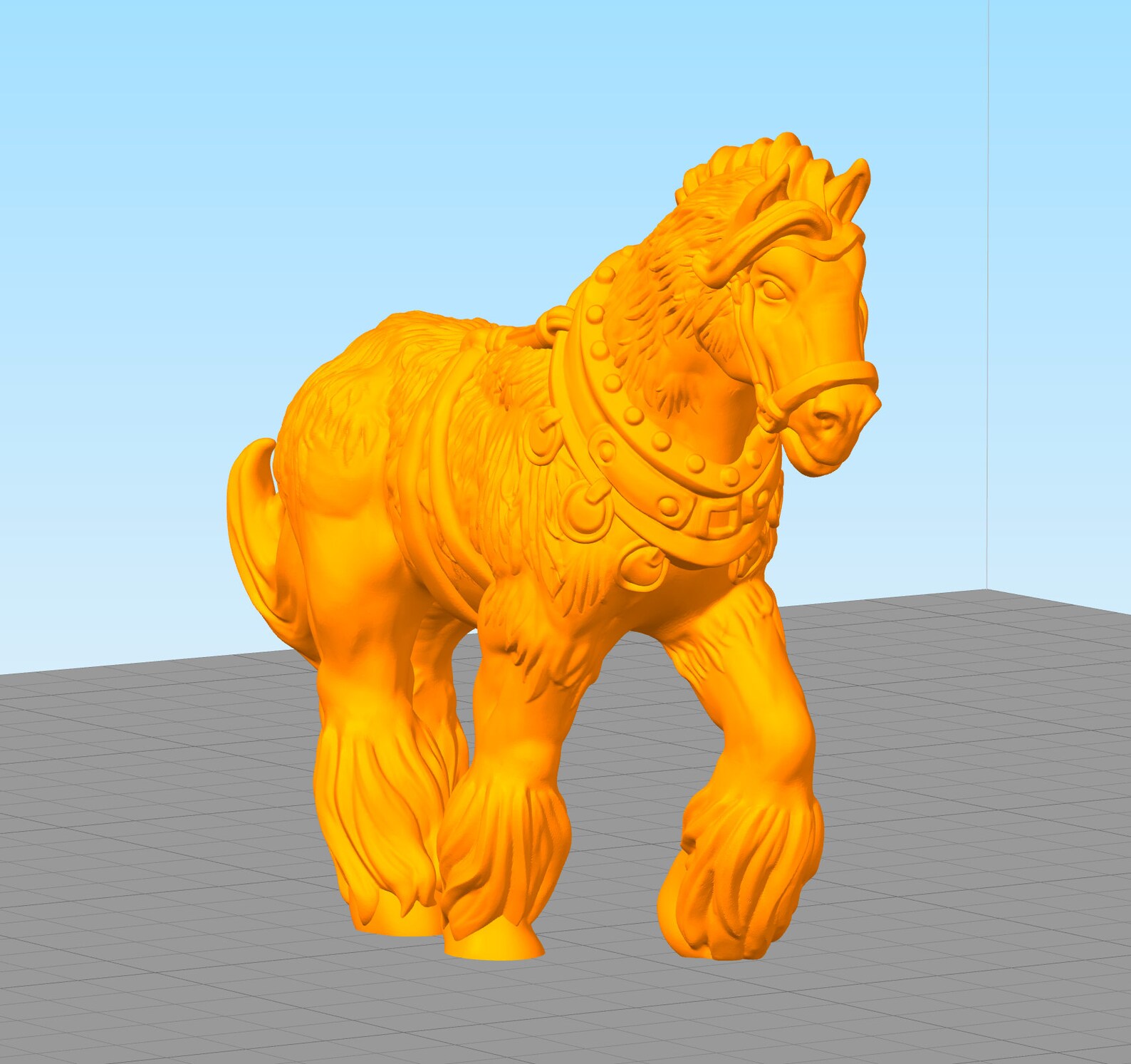 Dnd Draft Horse Stallion Mare Livestock Farm Animal Tabletop Miniature ...