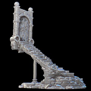 Dnd Animated Magic Portal Crumbling Stairs Insert PHONE 4 Video Effects ...