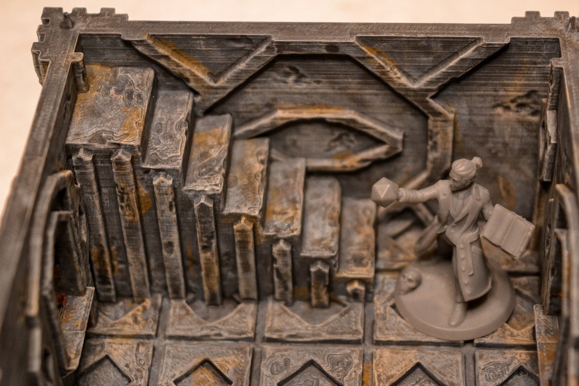 Dnd Dwarven House 2 Story Building Dwarf Architecture Mountain City ...