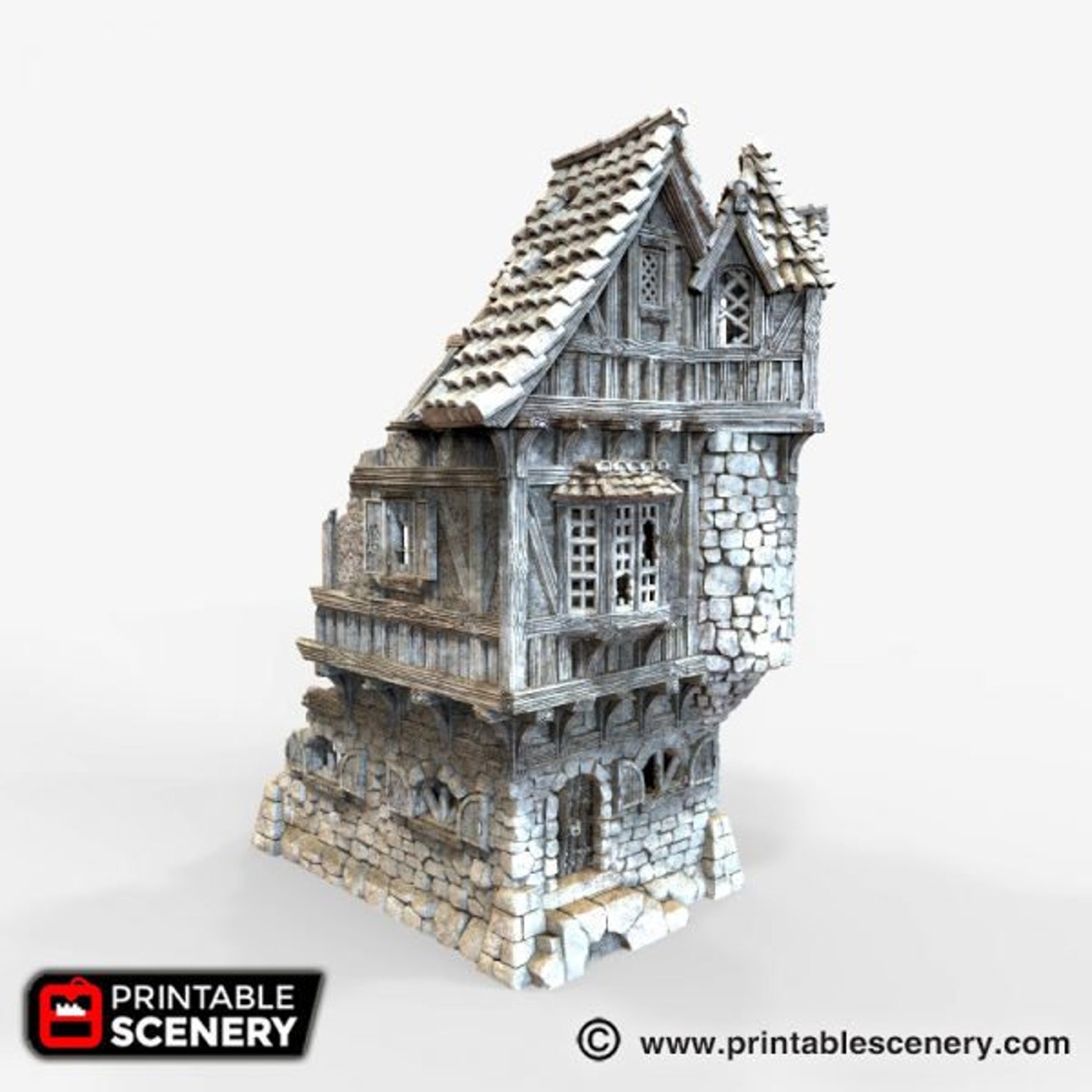 Dnd Ruined Governor's Mansion Lost Islands Port Winterdale - Etsy