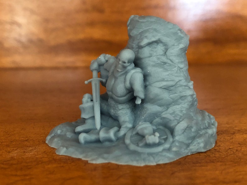 Dnd Resin Long Dead Adventurer NCP Corpse Skeleton Bones - Etsy