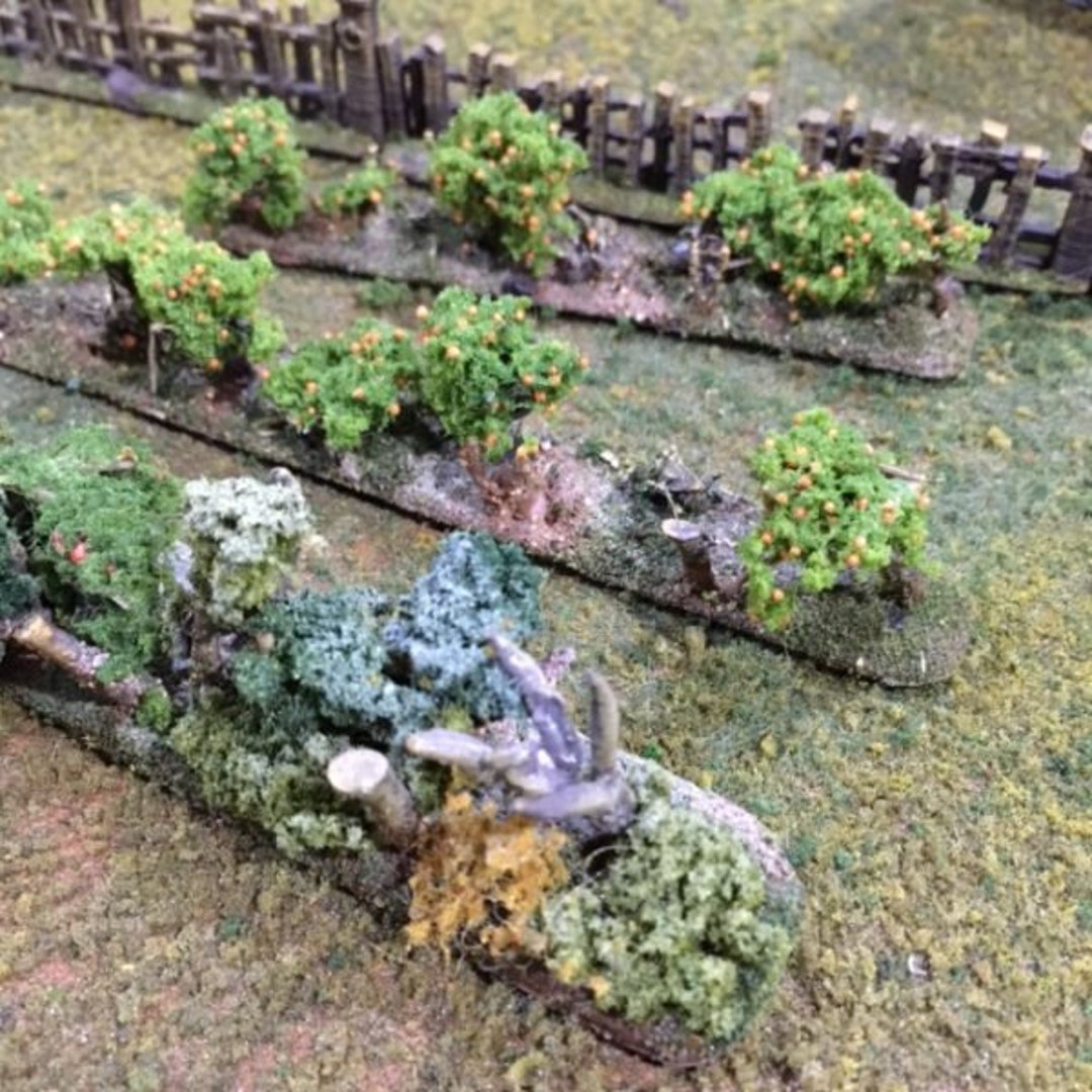 Dnd Hedges or Bushes for Groundcover Tabletop Scatter Terrain RPG D&D ...