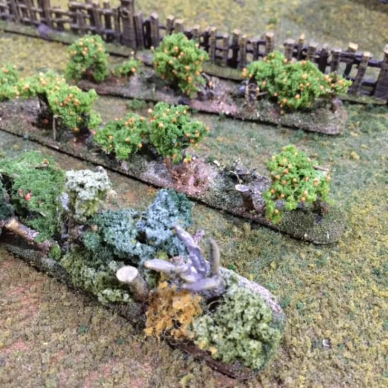 Dnd Hedges or Bushes for Groundcover Tabletop Scatter Terrain RPG D&D ...