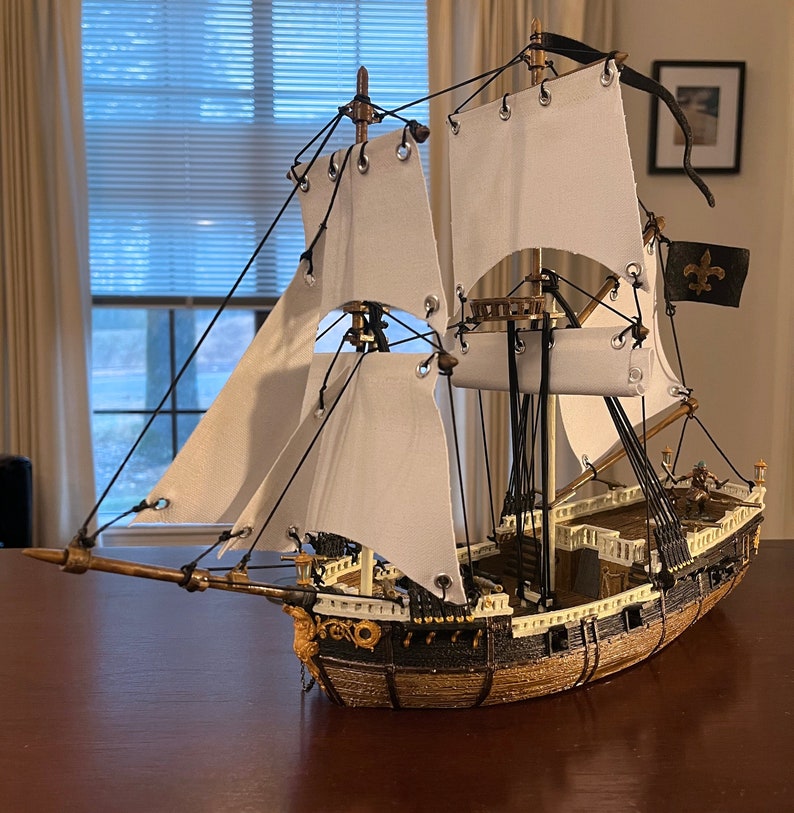 Dnd the Brig Ship Sea Vessel Pirate Fleet Boat Tabletop - Etsy