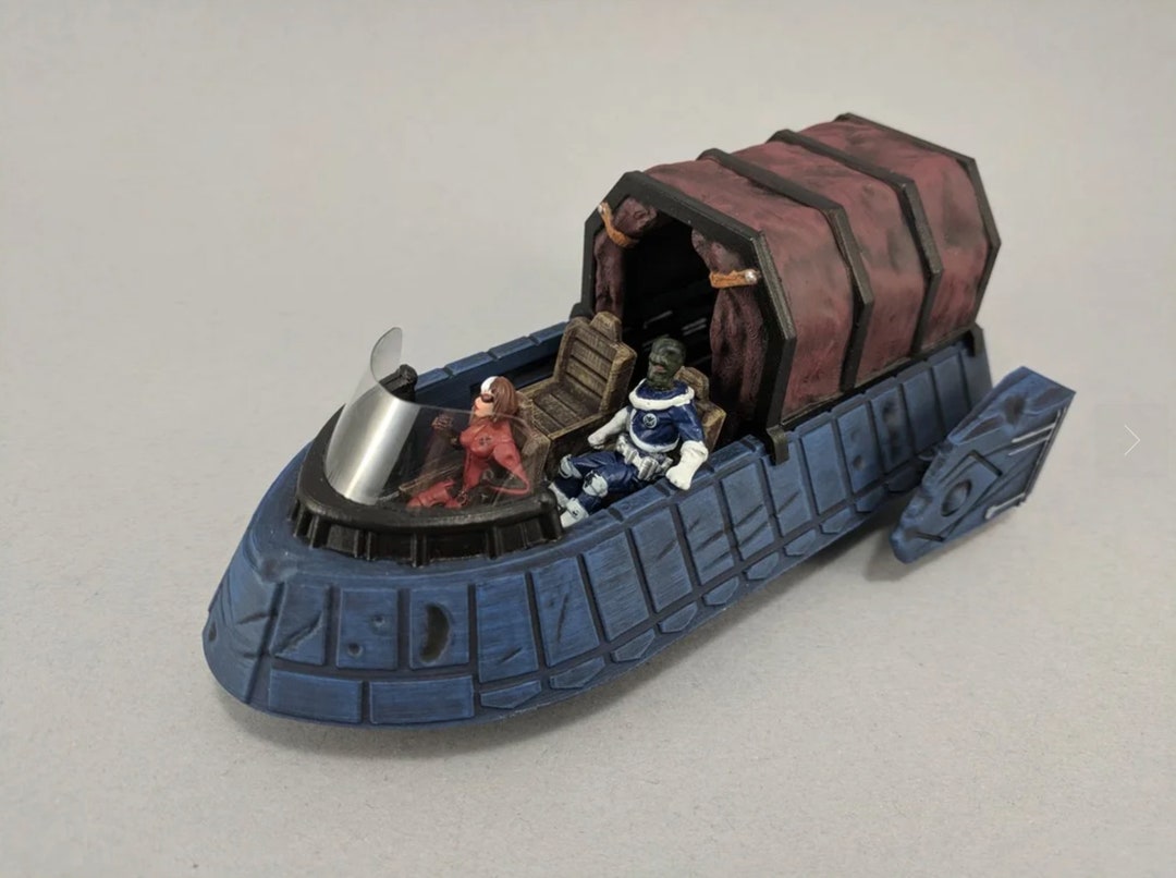 Dnd Sci-fi Cargo Skiff Star Wars Legion Alien Rebels - 28mm Tabletop ...