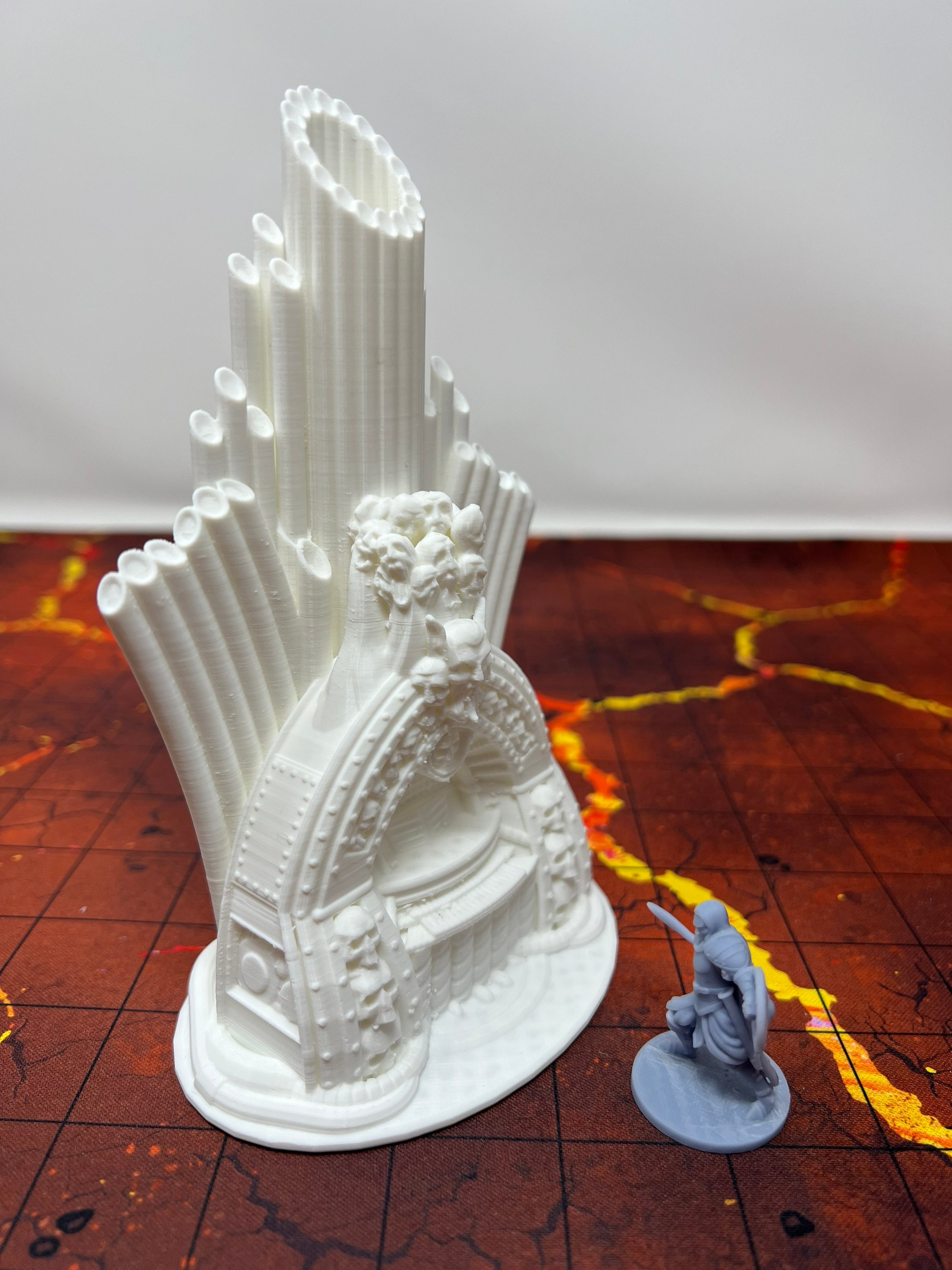 Dnd Organ of Screaming Souls Tabletop Dark Underdark Scatter Terrain ...
