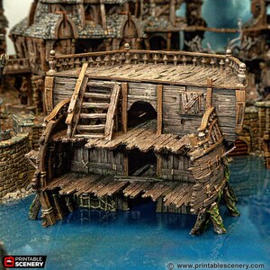 Dnd Shipwrecked Siren Pirate Ramshackle and Ruin Scatter Tabletop RPG ...