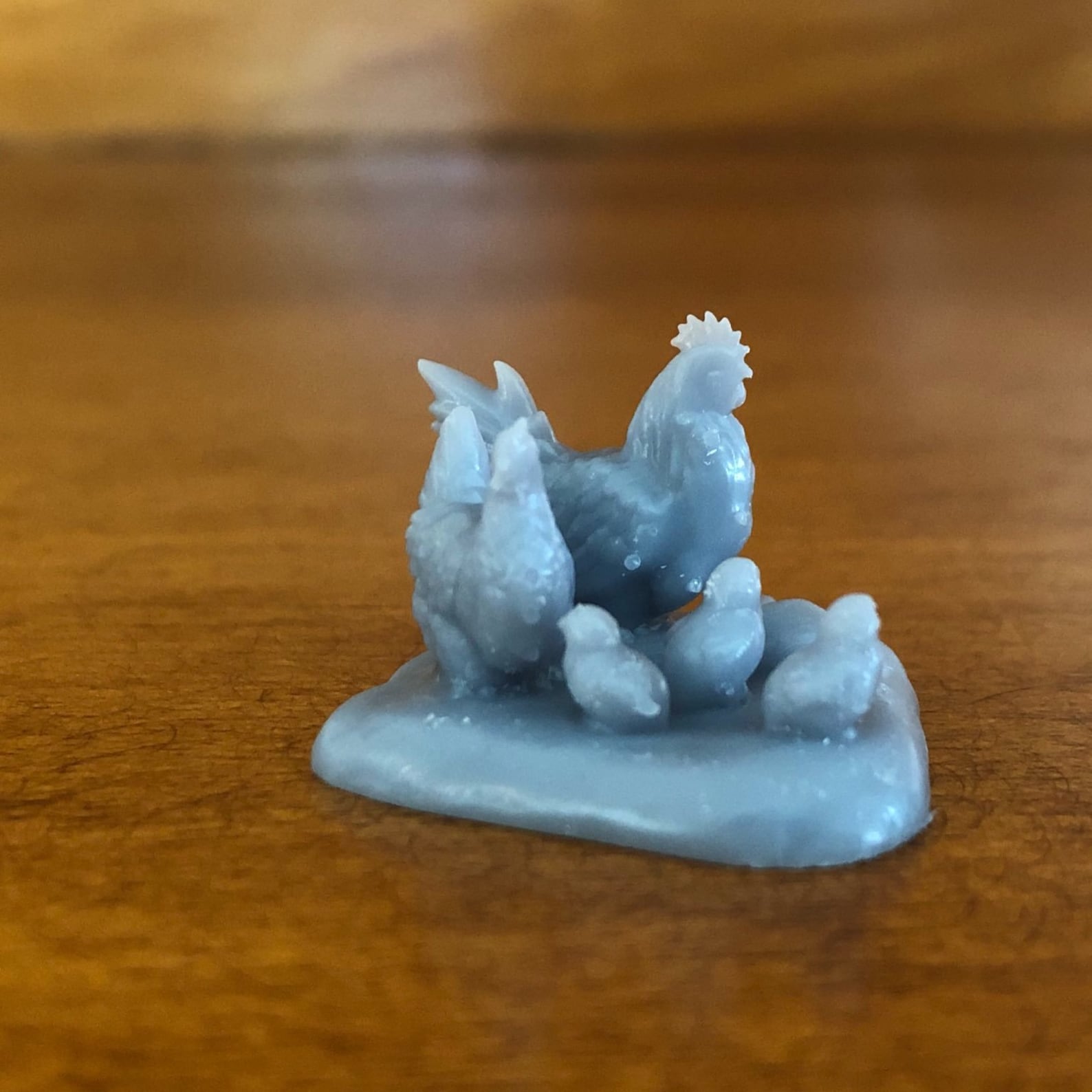 Dnd Set of Chickens for Chicken Coop Farm 28mm RESIN Village - Etsy