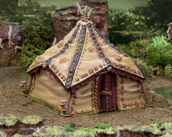 Gloaming Swampy Bamboo Straight Wall B Dnd Miniature Terrain, Dungeons ...