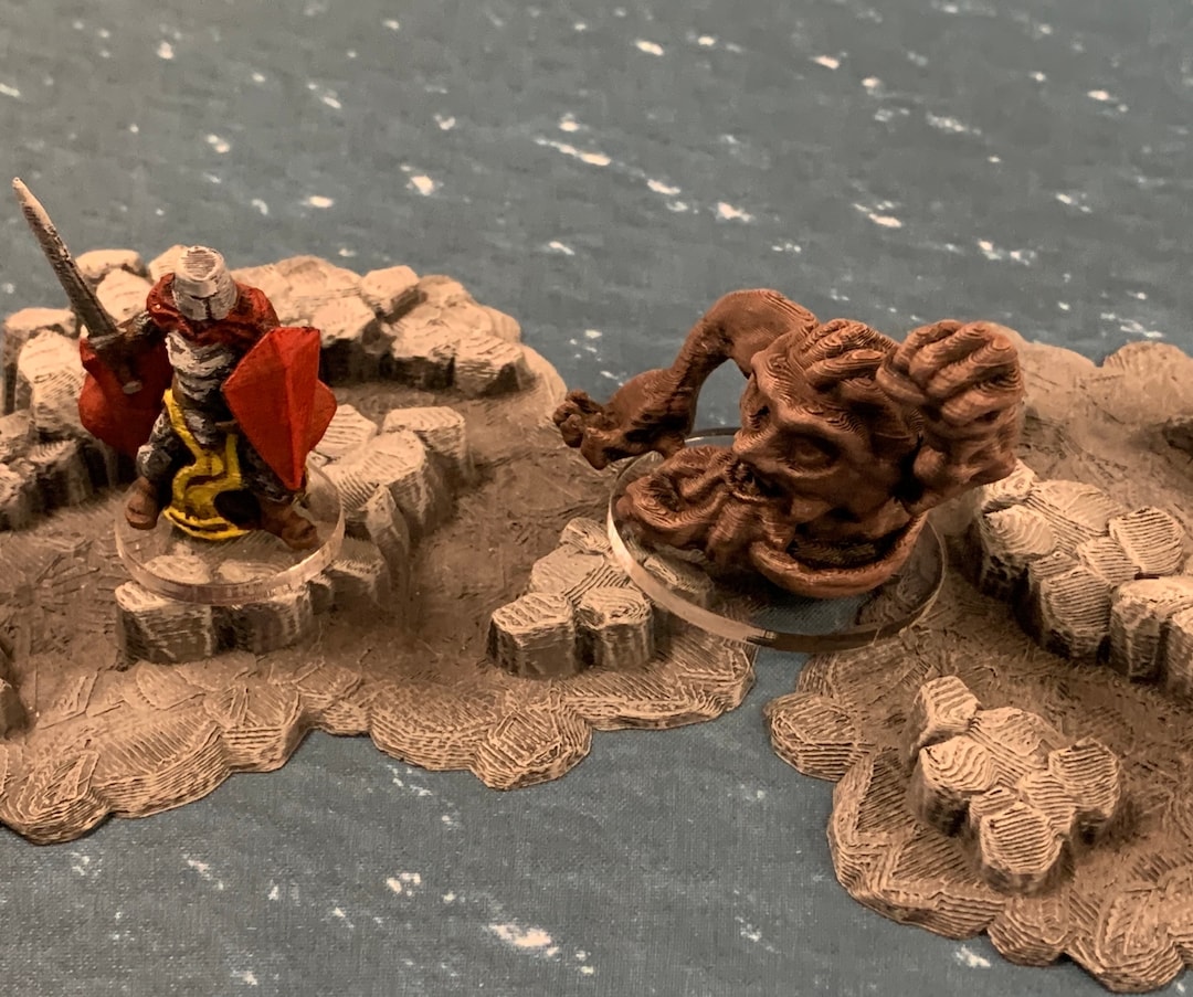 Dnd Mud Spirit Earth Elemental Mud Golem Creature Tabletop Scatter ...