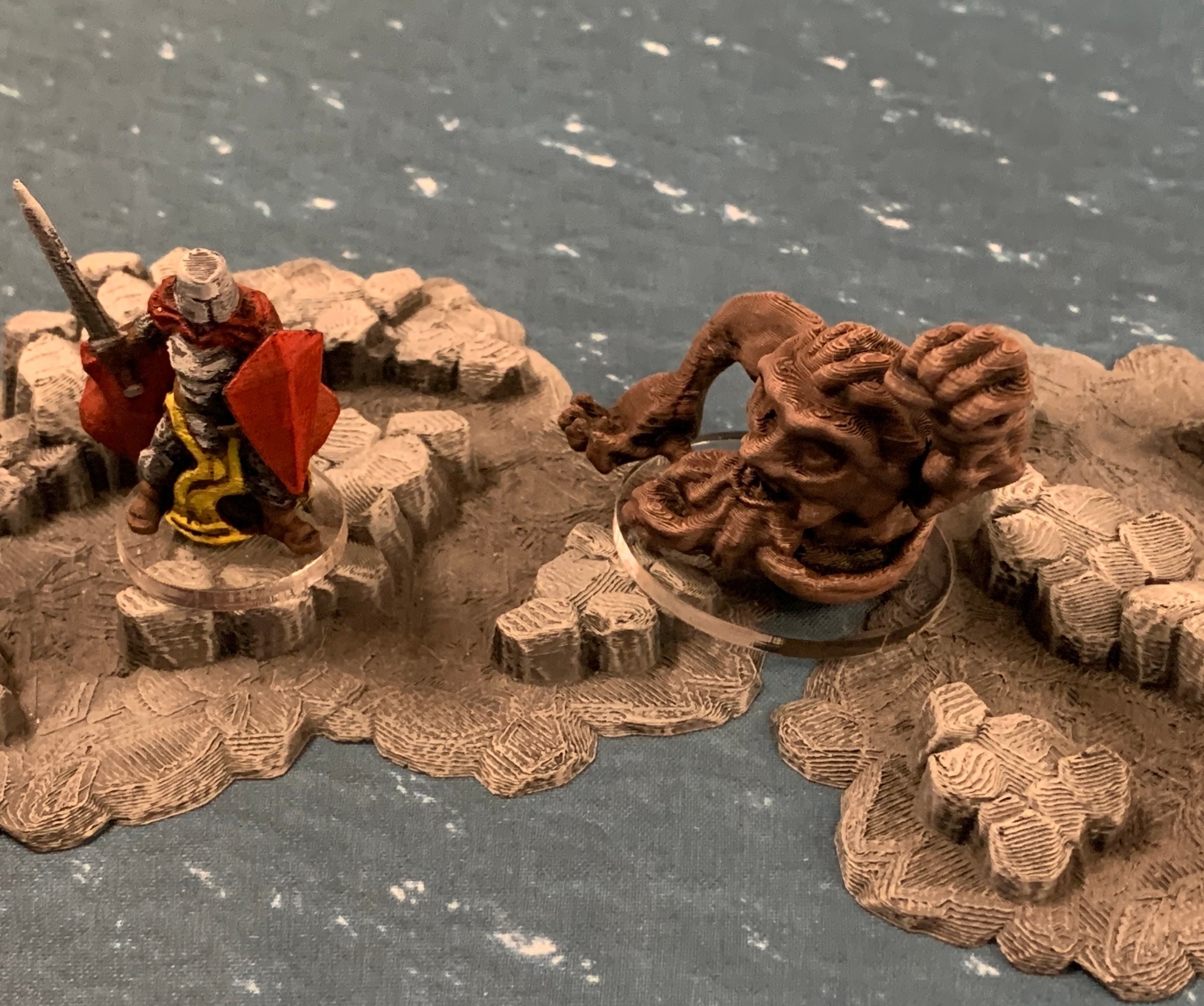 Dnd Mud Spirit Earth Elemental Mud Golem Creature Tabletop Scatter ...