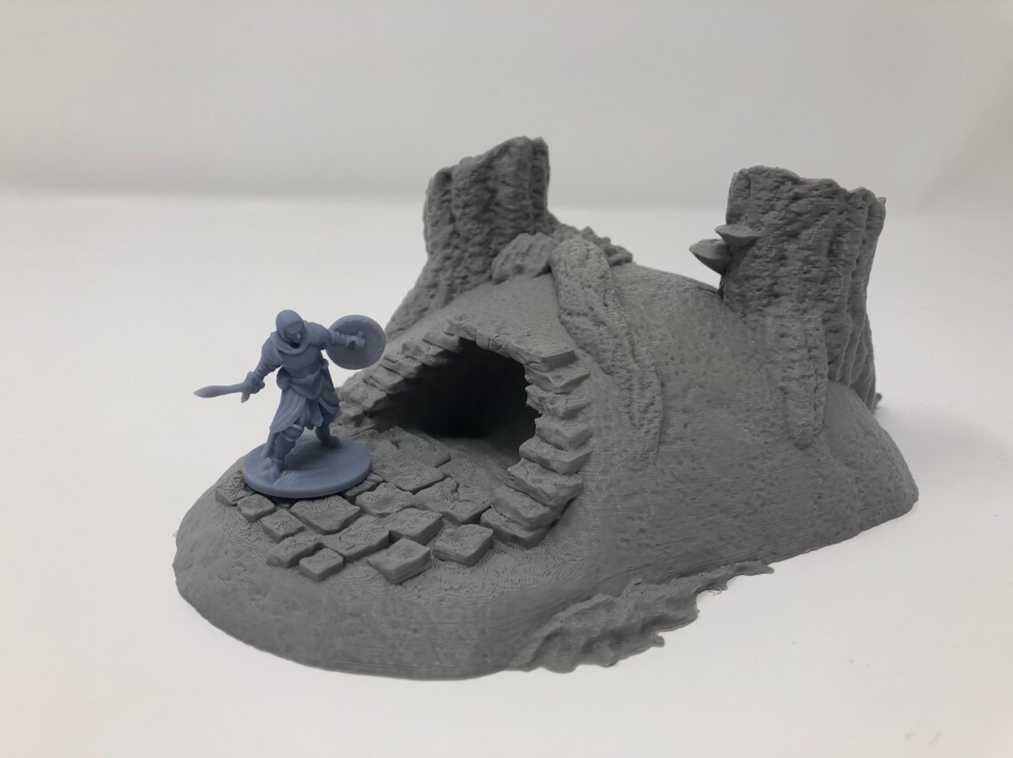 Dnd Barrow Entrance Hidden Forest Chamber Tabletop Scatter - Etsy