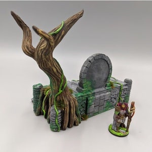 Dnd Temple Dais Sanctuary Altar Sacred Place Tabletop Scatter Terrain ...