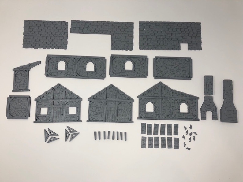 Dnd General Store Village Tabletop Terrain Miniature RPG D&D | Etsy