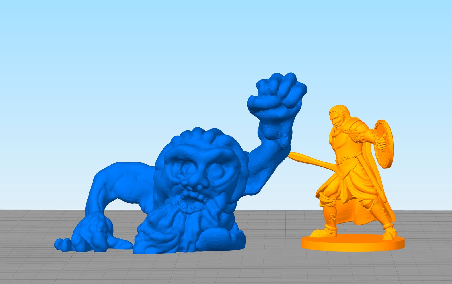 Dnd Mud Spirit Earth Elemental Mud Golem Creature Tabletop - Etsy