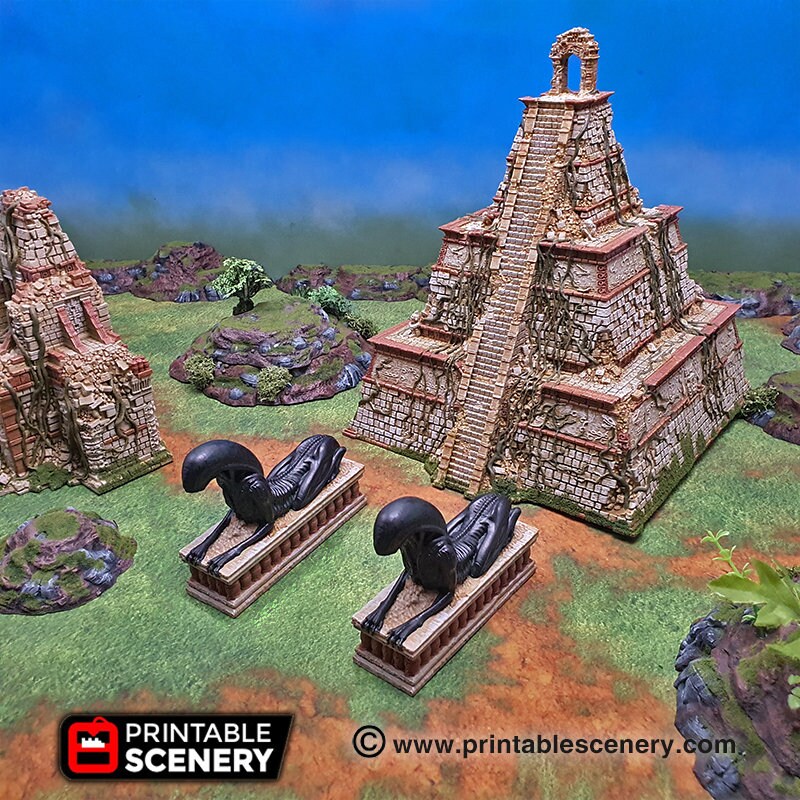 Dnd Alien Sphynx Sphinx Ancient Aliens Xenomorph Sci-fi Tabletop ...