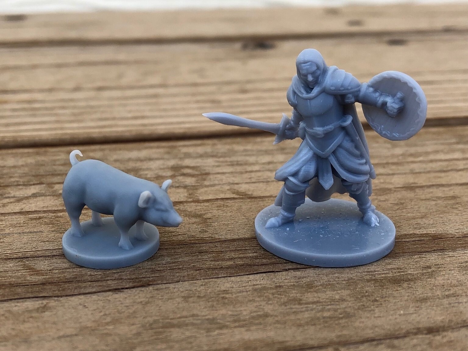 Dnd Pig Set Farm Livestock Animals Piglet Boar Tabletop - Etsy