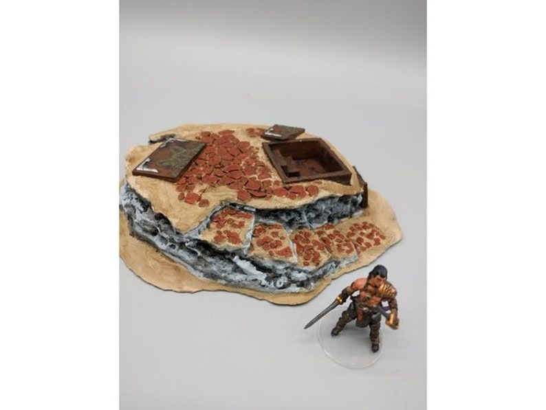 Dnd Shattered Tomb Burial Chamber Crypt Mausoleum Catacomb Tabletop ...