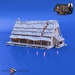 Dnd Medieval Thatched Longhouse Lodge Tabletop Scatter Terrain ...