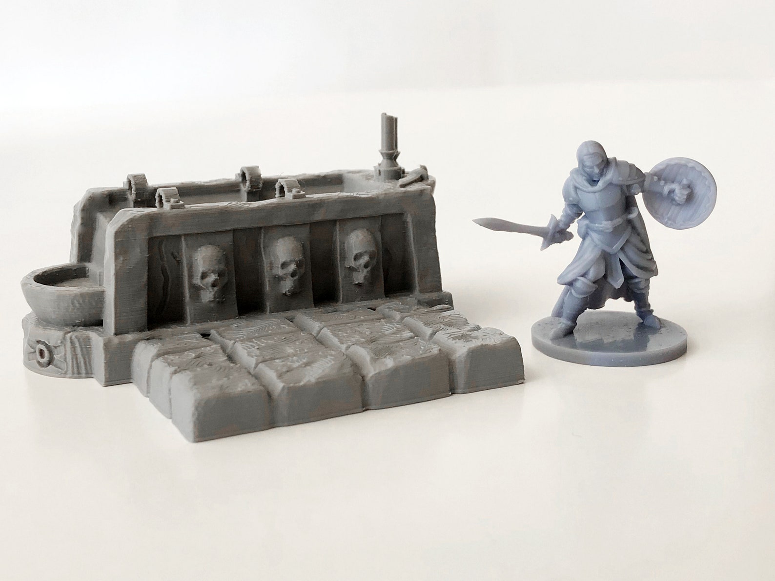 Dnd Sacrificial Altar Evil Ritual Sacrifice Tabletop Scatter Terrain ...