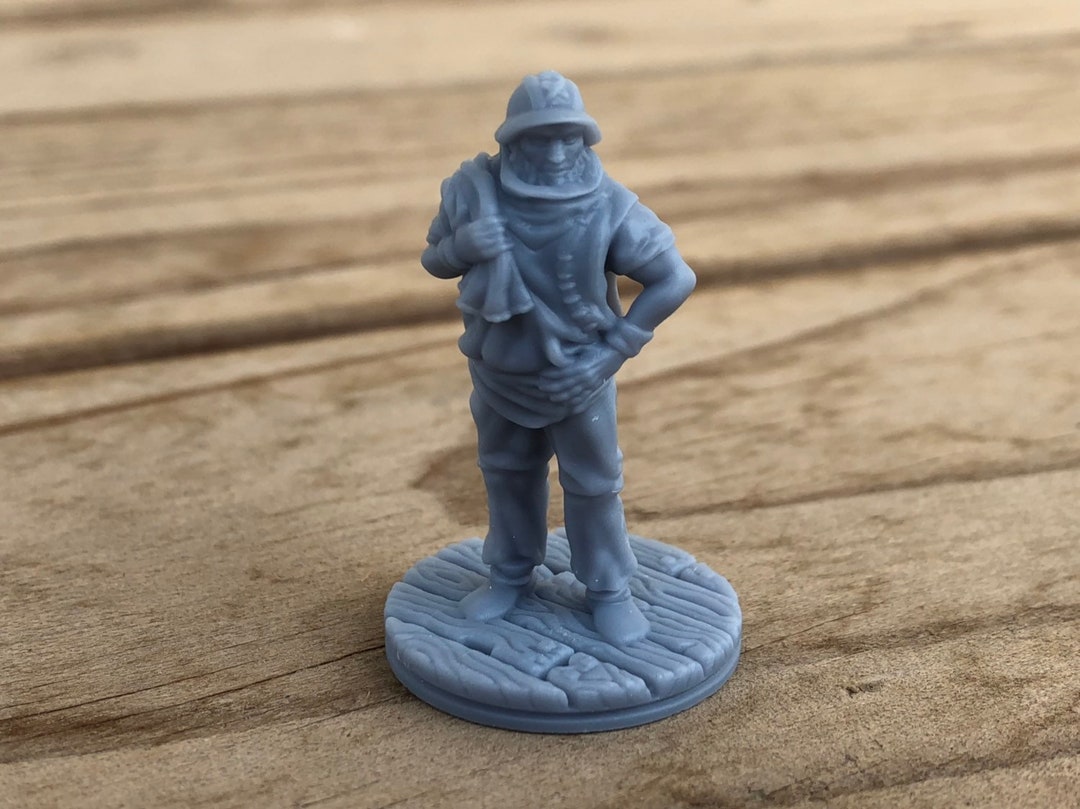 Dnd Fisherman Commoner Peasant Citizen Merchant Villager RPG Pathfinder ...