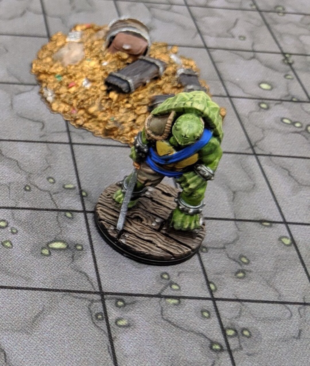 Dnd Tortle Warrior With Sword Turtle Humanoid Race Tortoise People ...