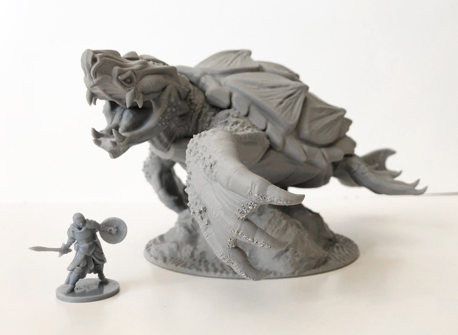 Dnd Dragon Turtle Aquatic Sea Monster Giant Turtle Ocean - Etsy