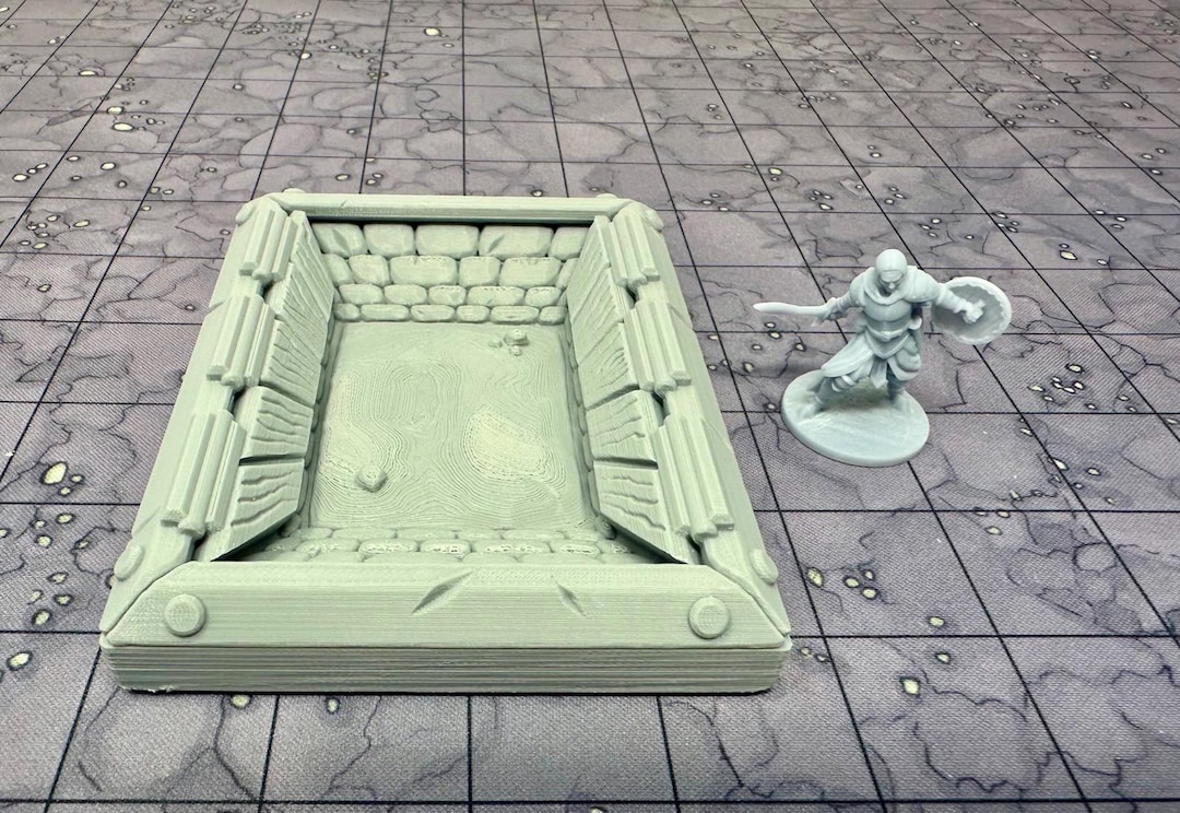 Dnd Dungeon Pit Trap Floor Trap Dragon's Rest RPG Tabletop Terrain ...