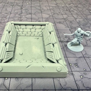 Dnd Dungeon Pit Trap Floor Trap Dragon's Rest RPG Tabletop Terrain ...