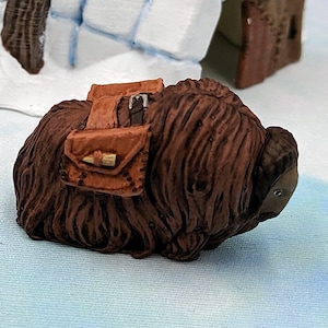 Dnd Yak Pair Tundra Pack Animals for Mountain Travel Snow Winter ...