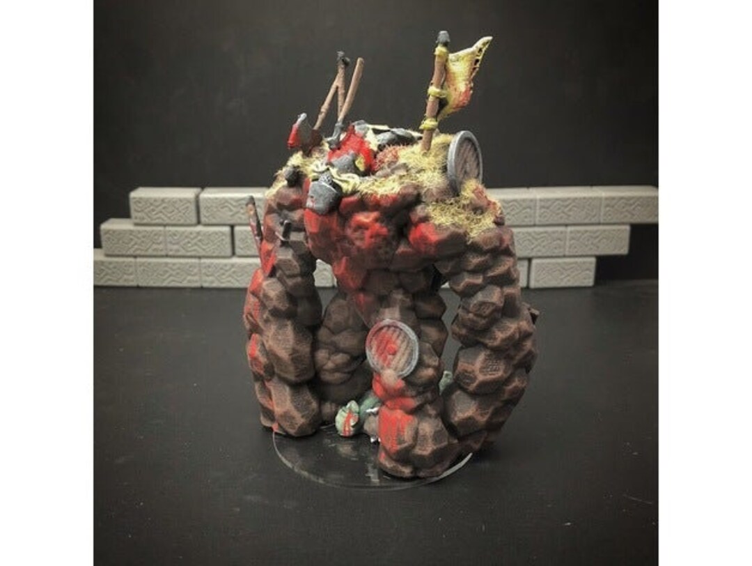 Dnd Battlefield Elemental Earth Creature Combat Battle Monster Tabletop ...