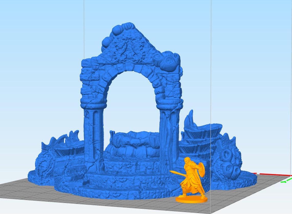 Dnd Merfolk Hall Entrance Atlantis Underwater Grotto Mermaid City ...