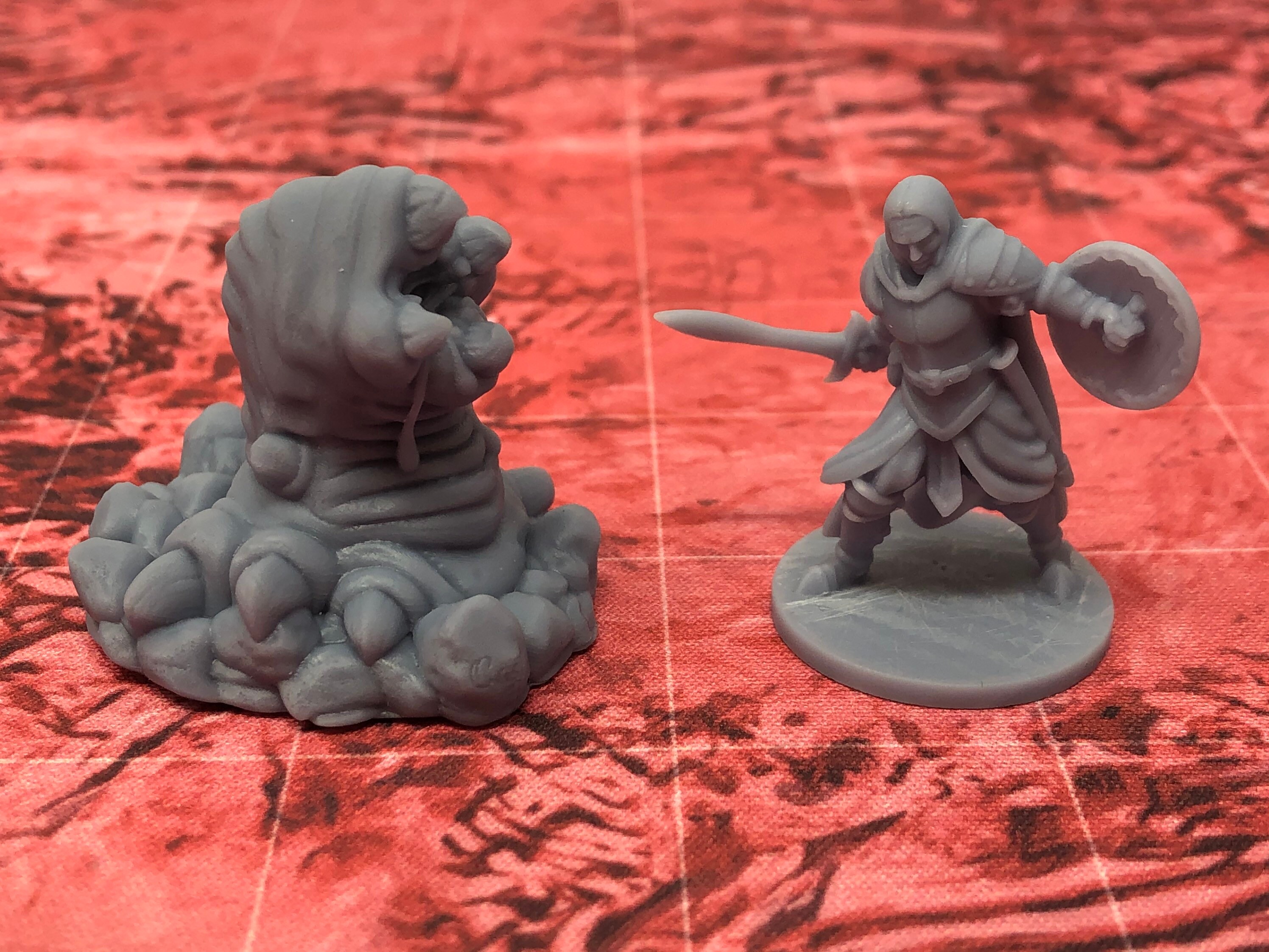 Dnd Poison Teeth Worm Creature Monster Leech D&D Dungeons and - Etsy